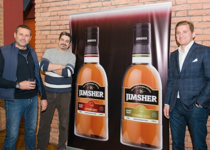 ვისკი „JIMSHER” ქართული აქცენტით