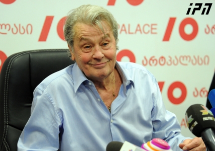 ალენ დელონი - პირველად ვარ საქართველოში, მაგრამ ამის გამო მე არ უნდა ...