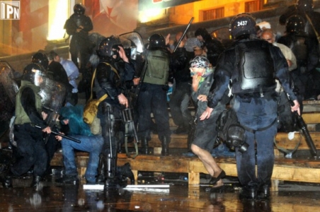 26 მაისს გარდაცვლილი ნიკა კვინტრაძის მეგობარი აქციის დარბევაში ...