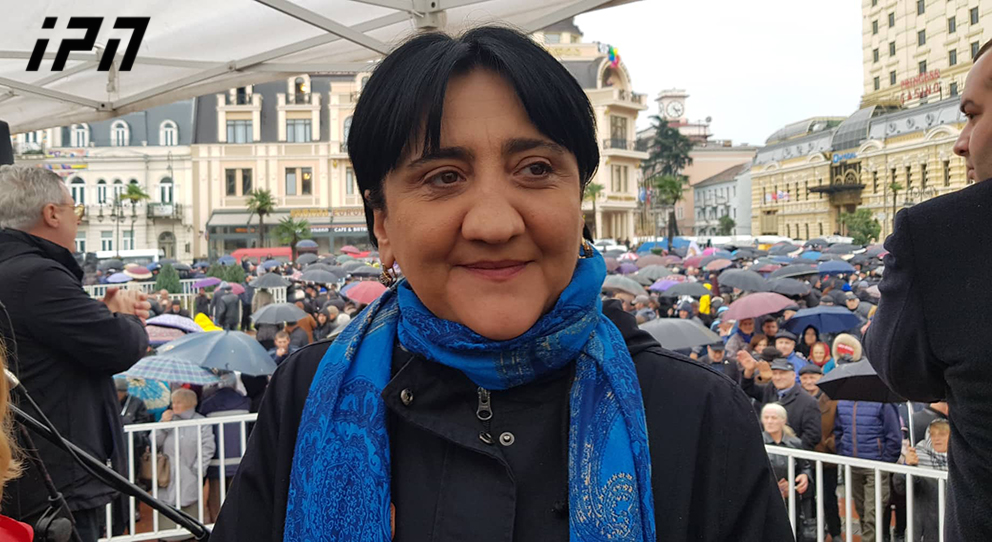 ირმა ინაშვილი მზად ვარ ჩემს თანაგუნდელებთან ერთად აფხაზეთში ჩავიდე