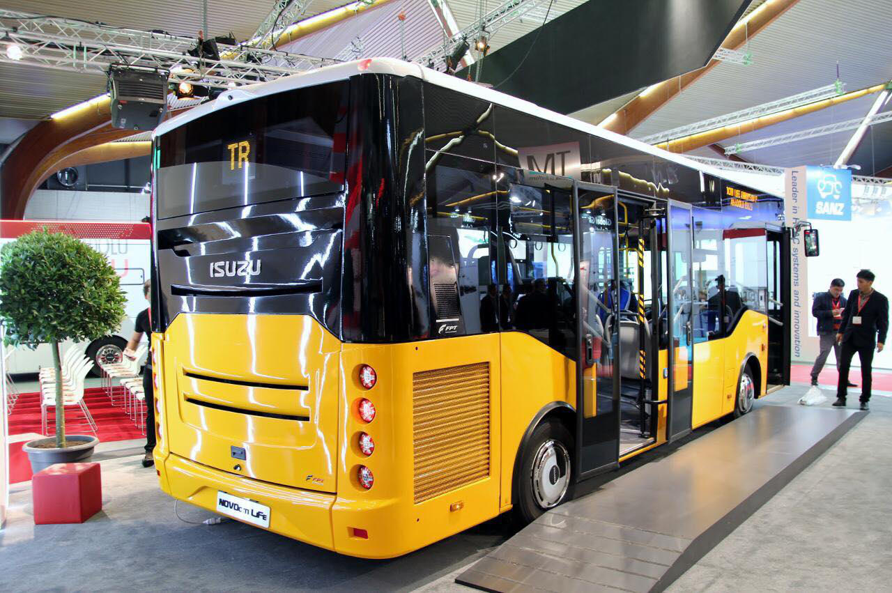 წლის ბოლომდე, თბილისში 8-მეტრიანი Isuzu-ს ფირმის ავტობუსები შემოვა