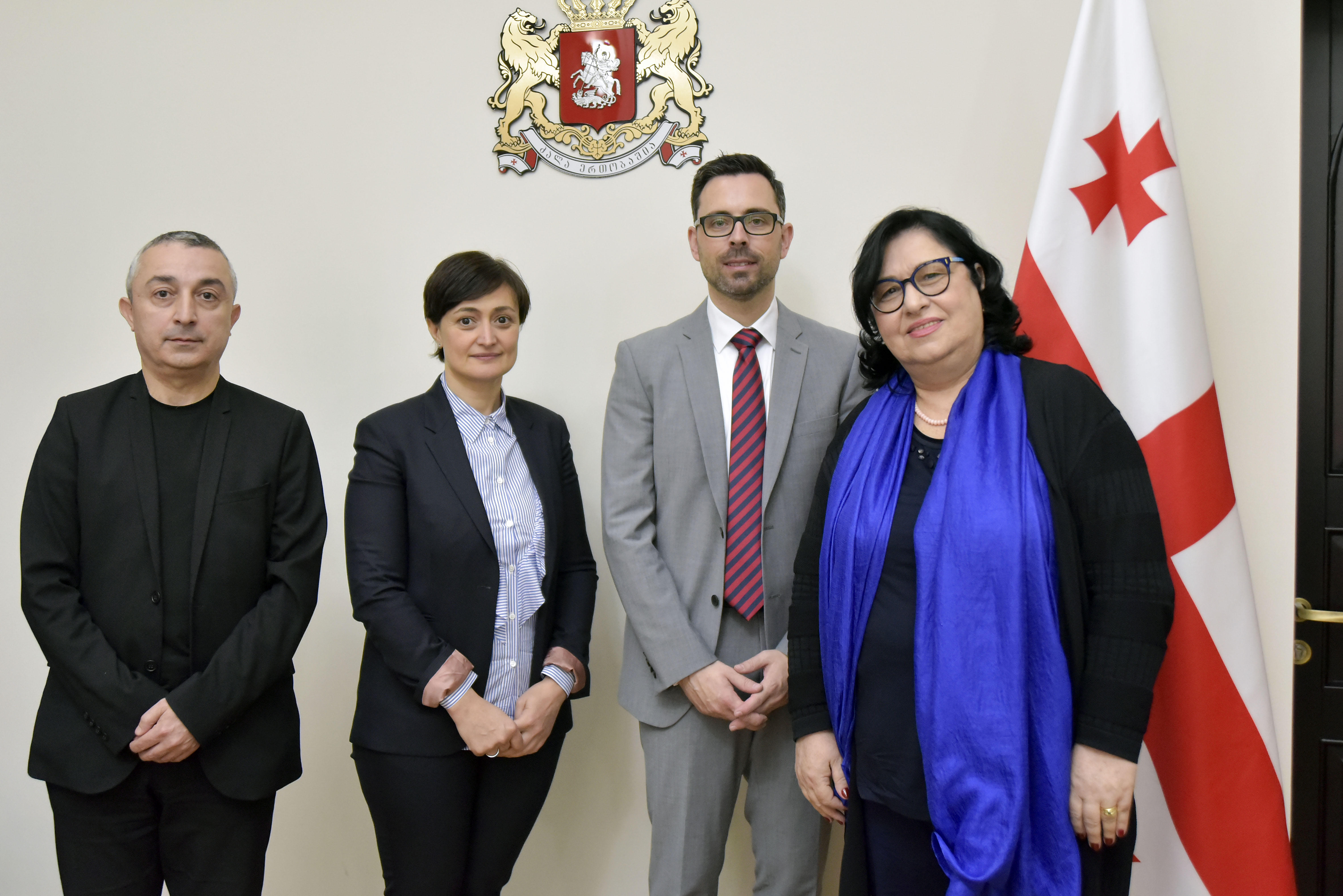 მზია თოდუა ფრანკ ჰუპფელდს შეხვდა