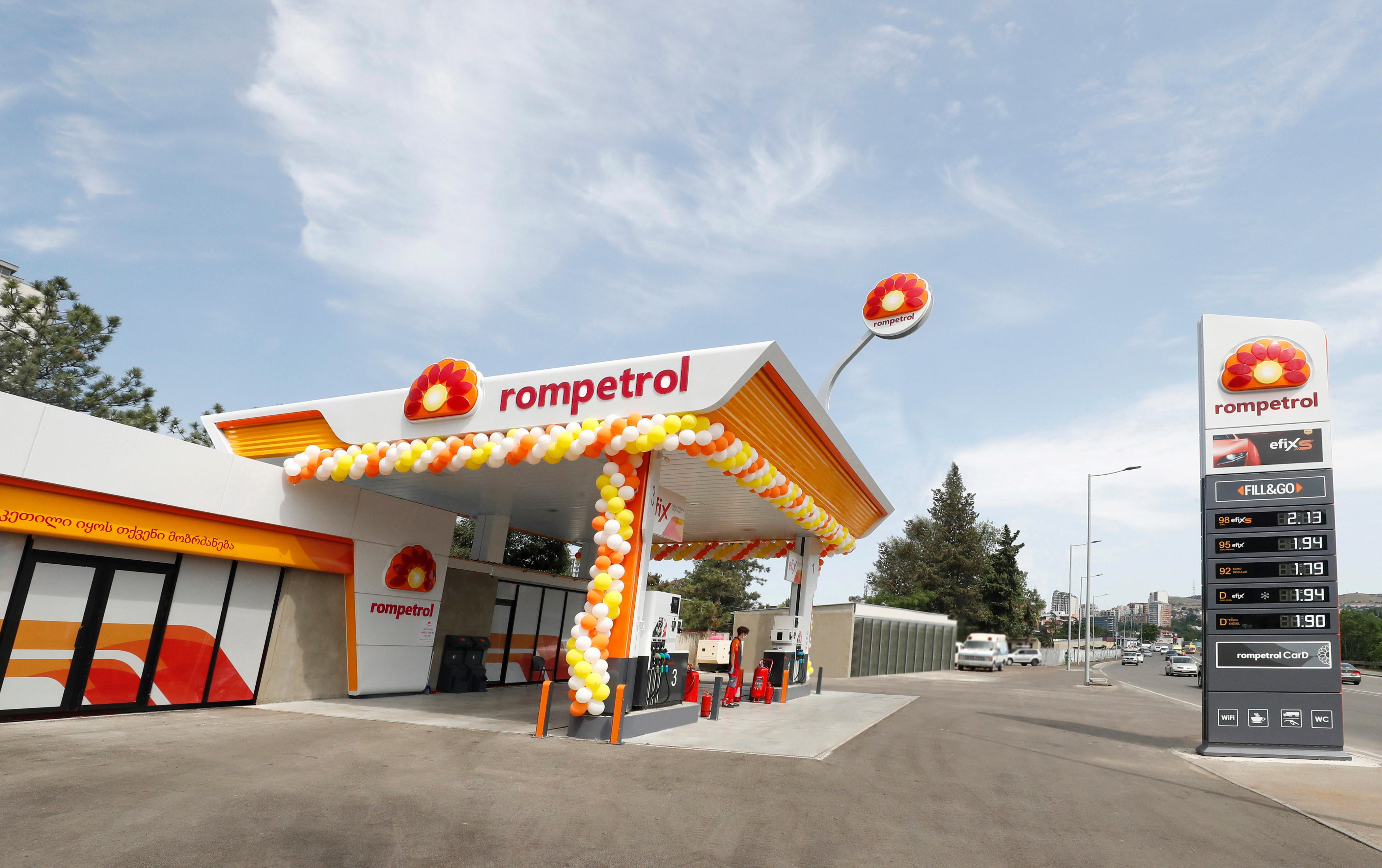 New Station of Rompetrol Opened in Ortachala – KMG International Group ...