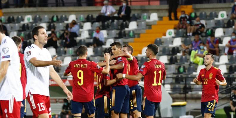 საქართველოს ფეხბურთელთა ეროვნული ნაკრები ესპანეთთან 0:4 დამარცხდა