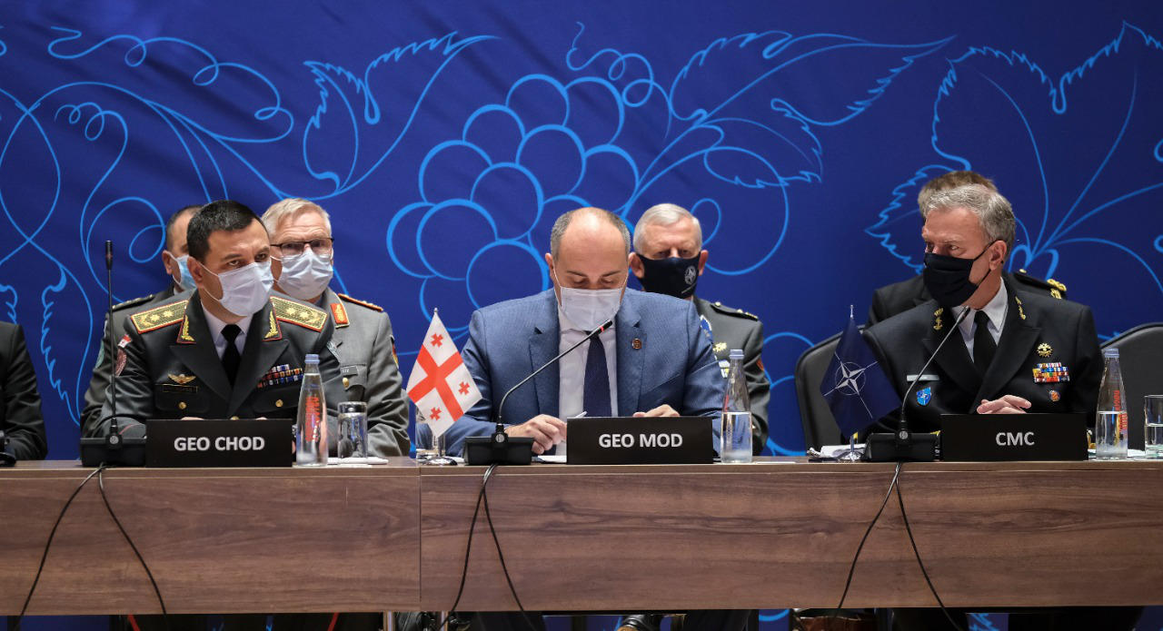 წინანდალში საქართველოს და ნატო-ს სამხედრო კომიტეტის პლენარული სხდომა ...