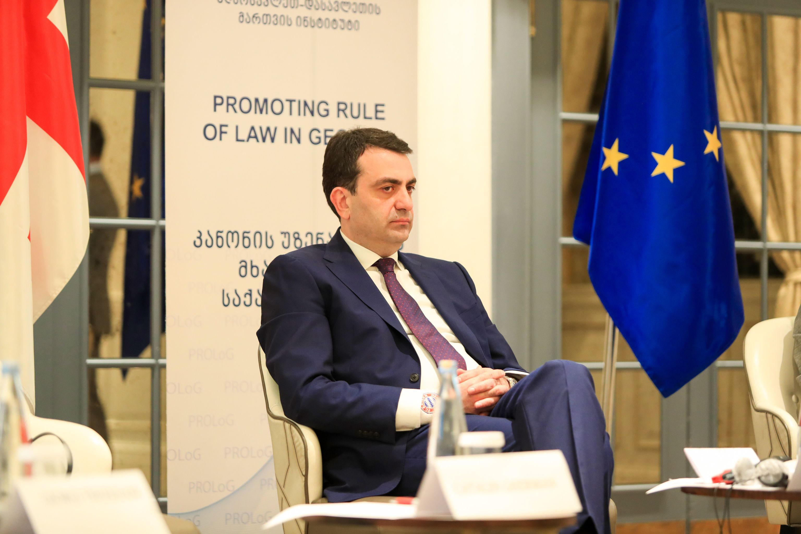 ამერიკის ადვოკატთა ასოციაციის სპეციალური მოწვევით, დავით ასათიანი ...