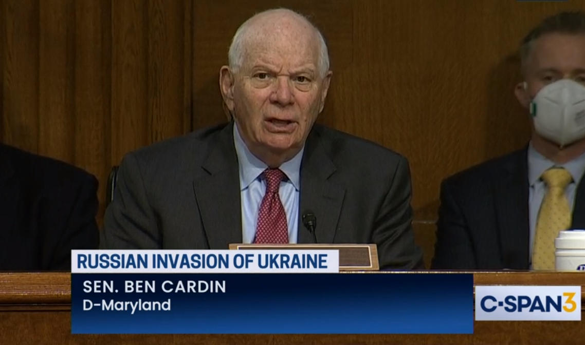 According to US Senator Ben Cardin, if Putin had taken over Ukraine as ...
