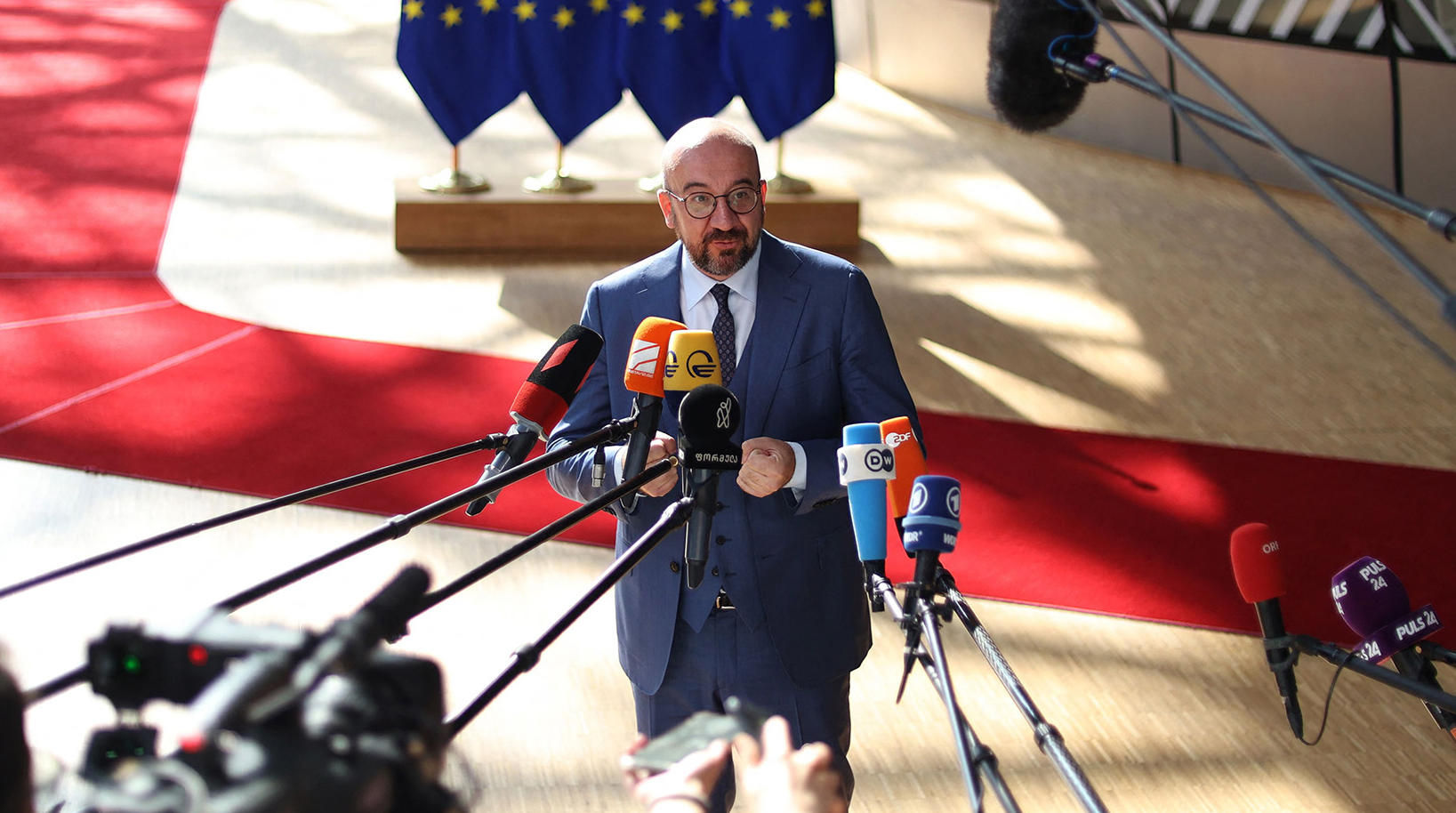 შარლ მიშელი - დარწმუნებული ვარ, რომ დღეს ჩვენ უკრაინას და მოლდოვას ...