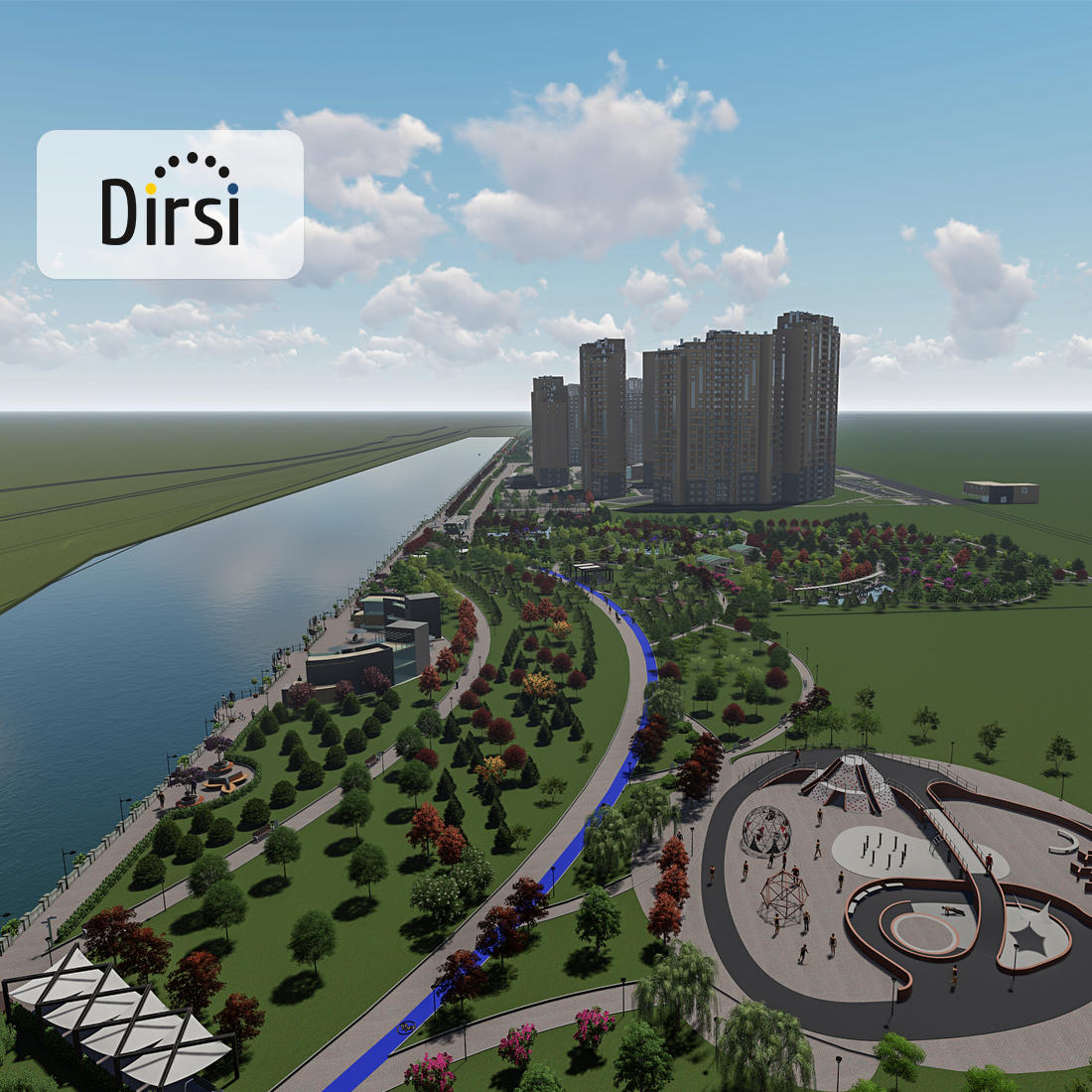 A Recreation Park will be added to the Residential Complex "Dirsi"