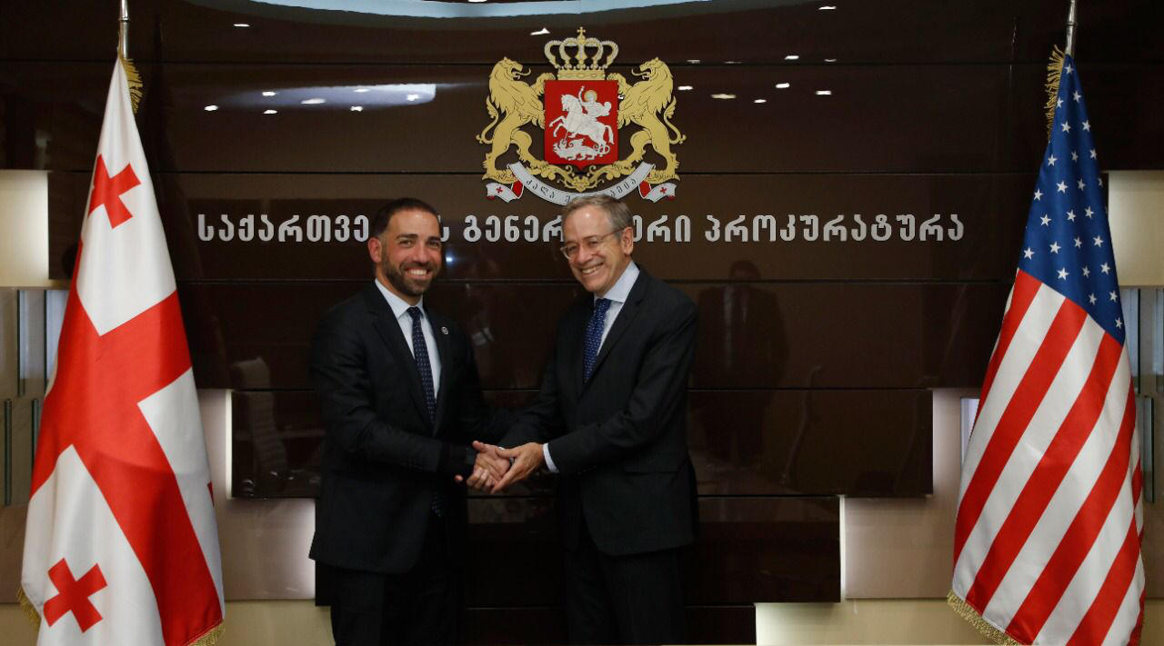 Prosecutor General of Georgia met with the U.S. Department of Justice's ...