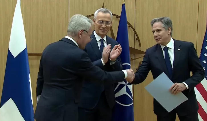 Finland officially becomes a member of NATO